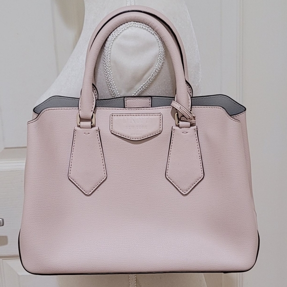 Dkny | Bags | Dkny Pink Leather Tote Should Bag | Poshmark